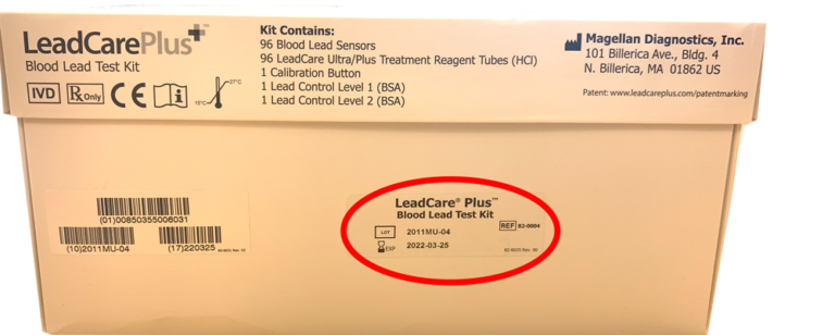 Information on the LeadCare Test Kit “Controls Out of Range-Low” (“COOR ...